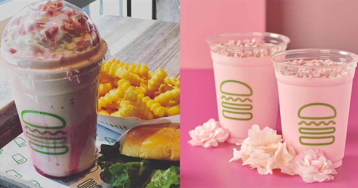 Shake Shack Cherry Blossom Milkshake 2019 | POPSUGAR Food