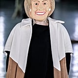 Models Wearing Donald Trump and Hillary Clinton Masks | POPSUGAR Fashion