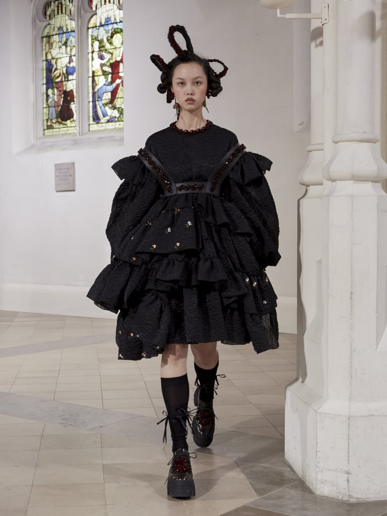 Simone Rocha Fall 2021 Features Patchwork and Regencycore | POPSUGAR ...