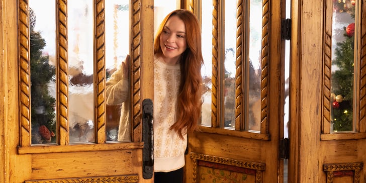 Lindsay Lohan's Falling For Christmas Nail-Polish Shade | POPSUGAR Beauty