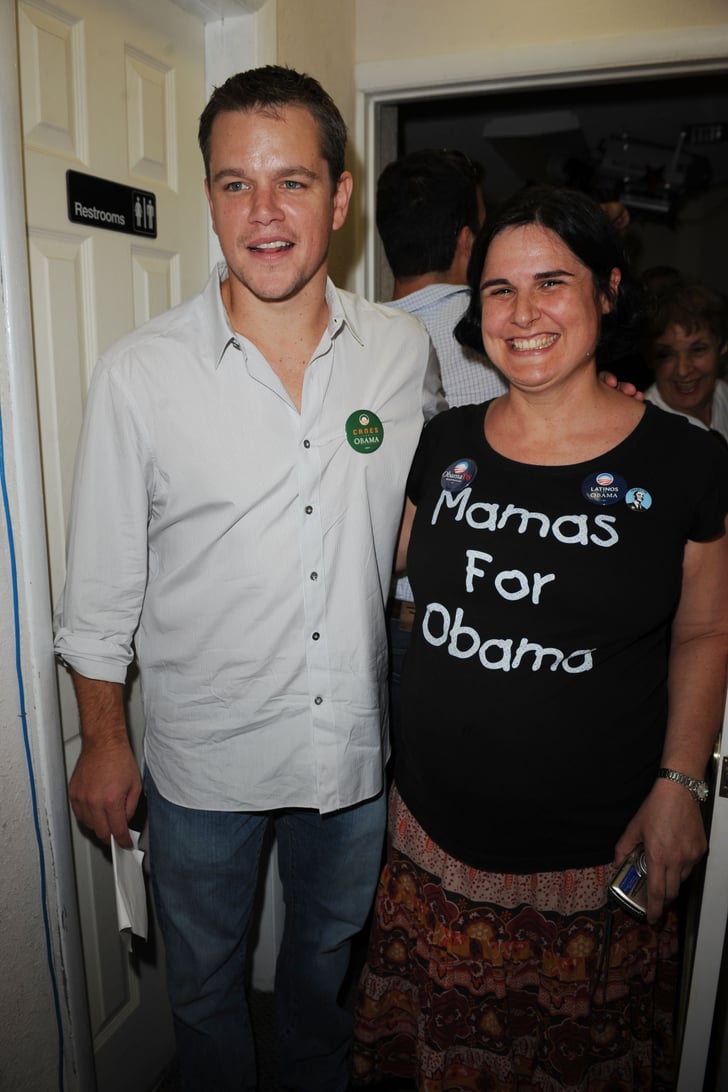 Damon in FL for Obama Photo 8