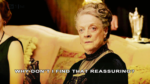 Downton Abbey Lady Violet GIFs | PS Entertainment