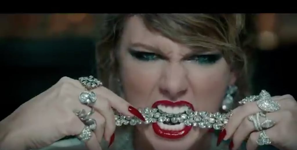 Taylor Swift's "Look What You Made Me Do" Nails and Makeup | POPSUGAR ...