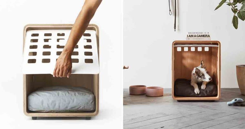 Fable Wooden Dog Crate | POPSUGAR Pets