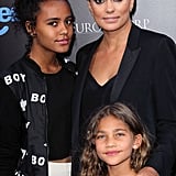 Rachel Roy and Daughters at Nine Lives Premiere Pictures | POPSUGAR ...