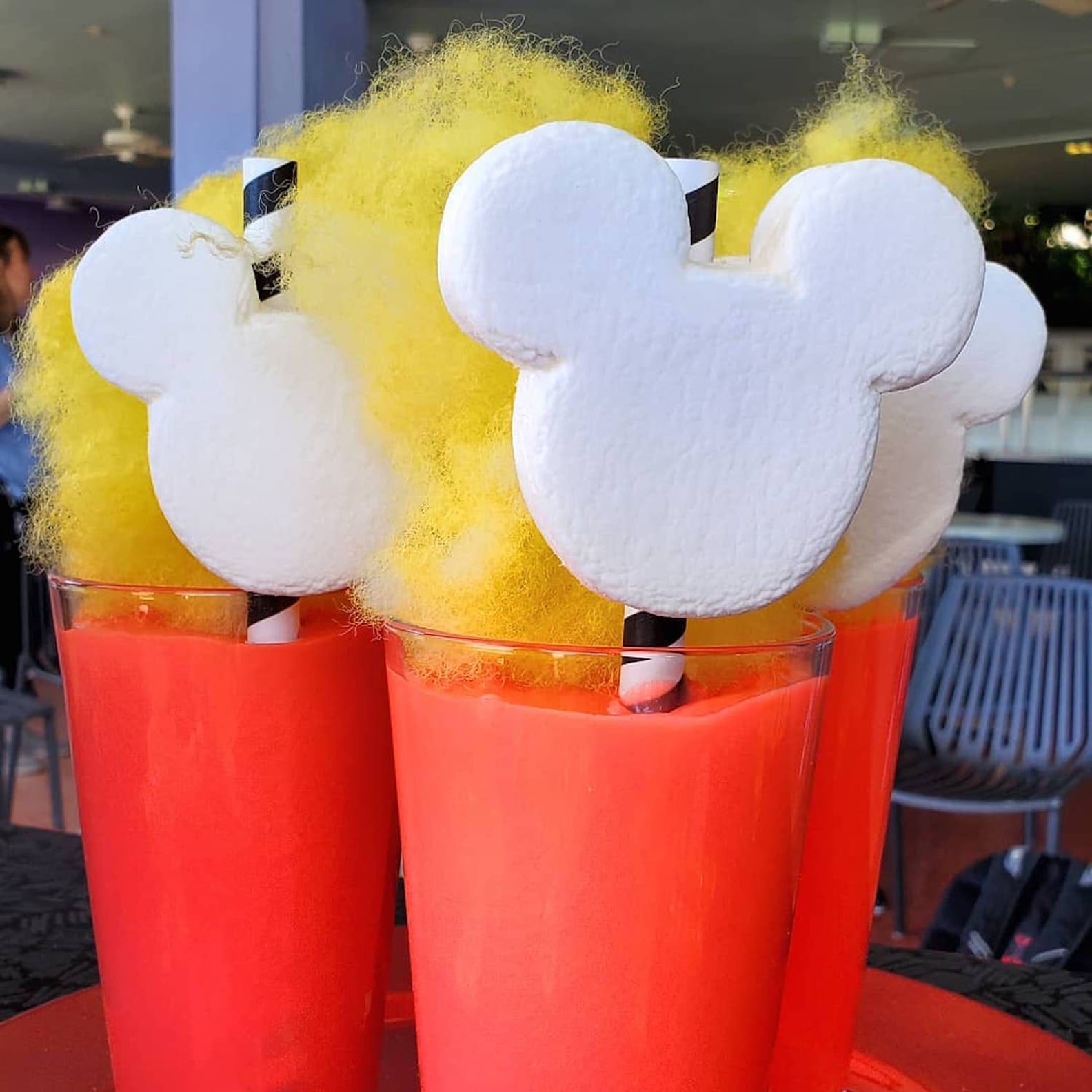 Strawberry Mickey Mouse Milkshake at Walt Disney World | PS Food