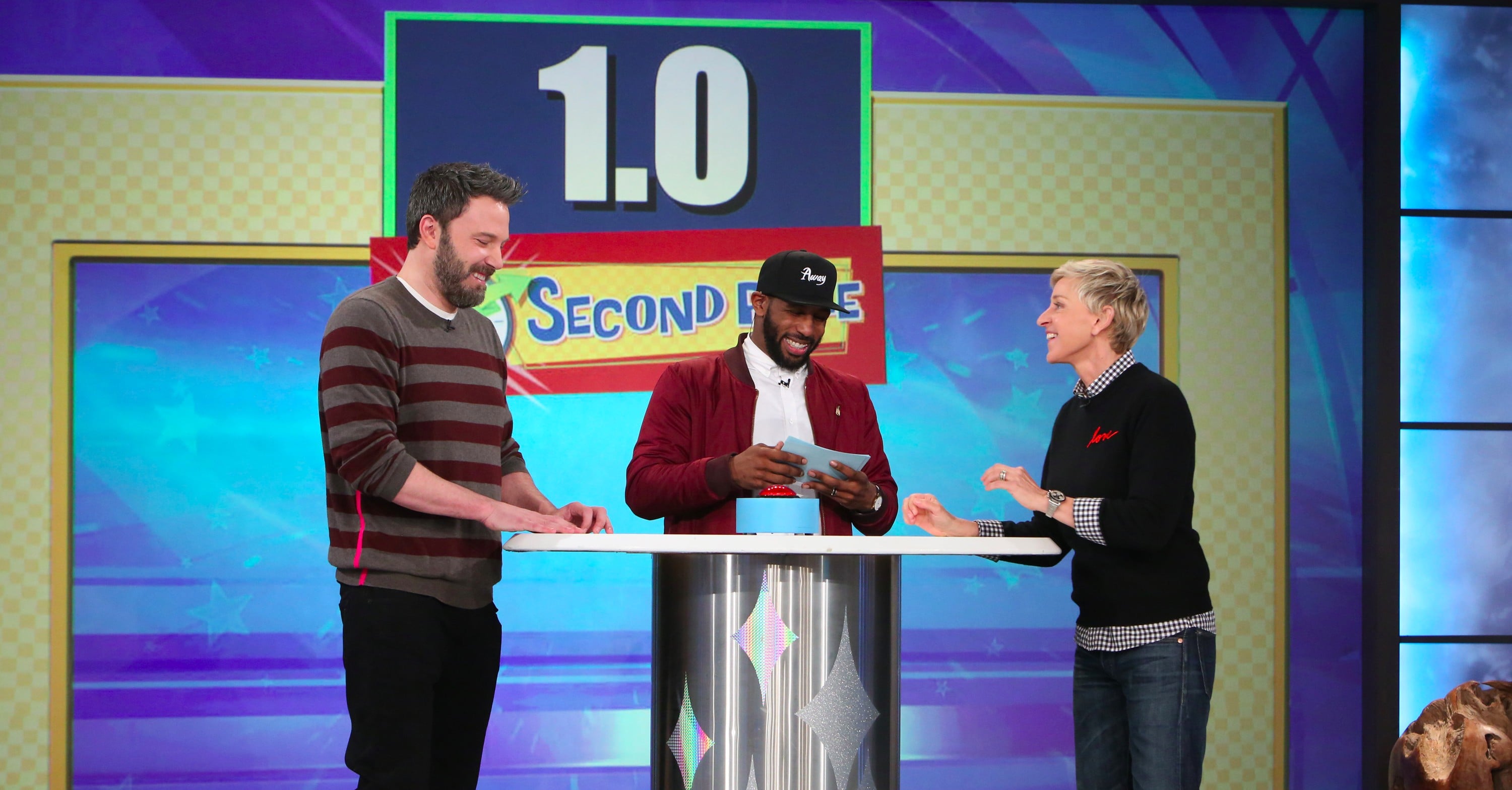 Ben Affleck 5 Second Rule Game on The Ellen Show Jan. 2017 | PS Celebrity
