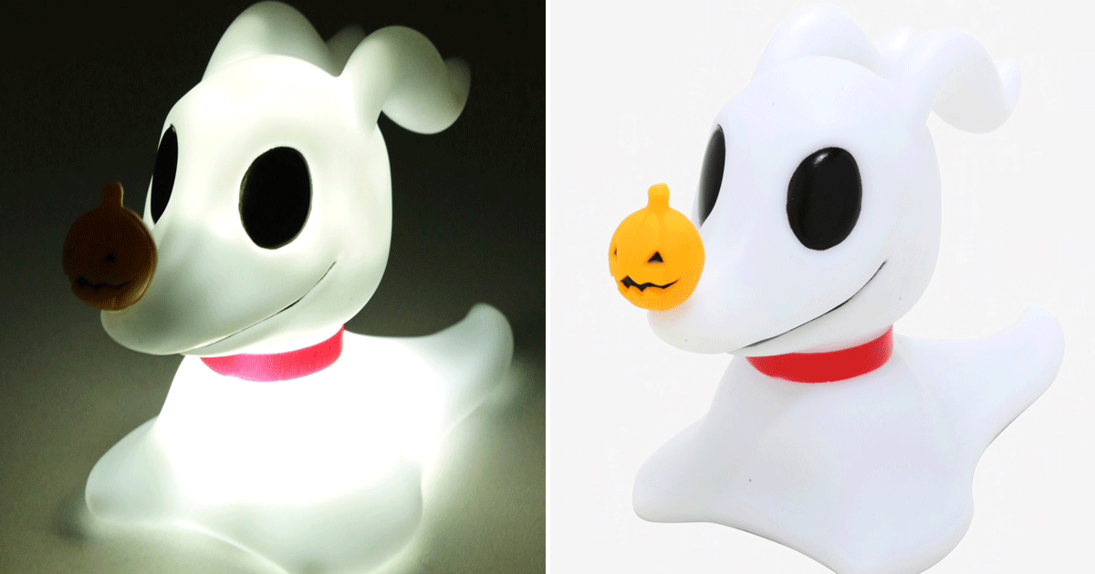 Nightmare Before Christmas Zero Night Light Review | PS Family