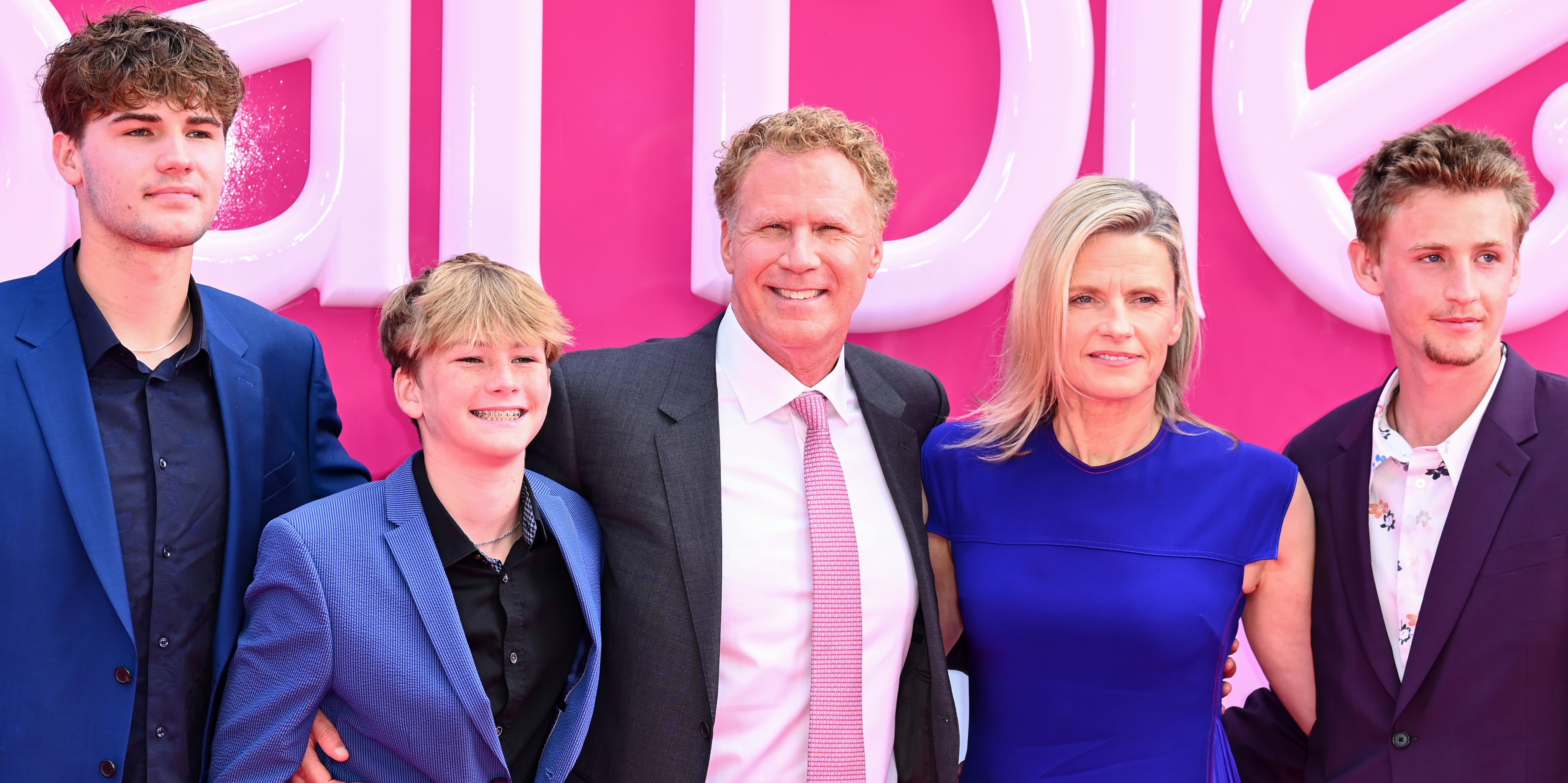 Will Ferrell Brings His Wife and Kids to the Barbie Premiere | POPSUGAR ...