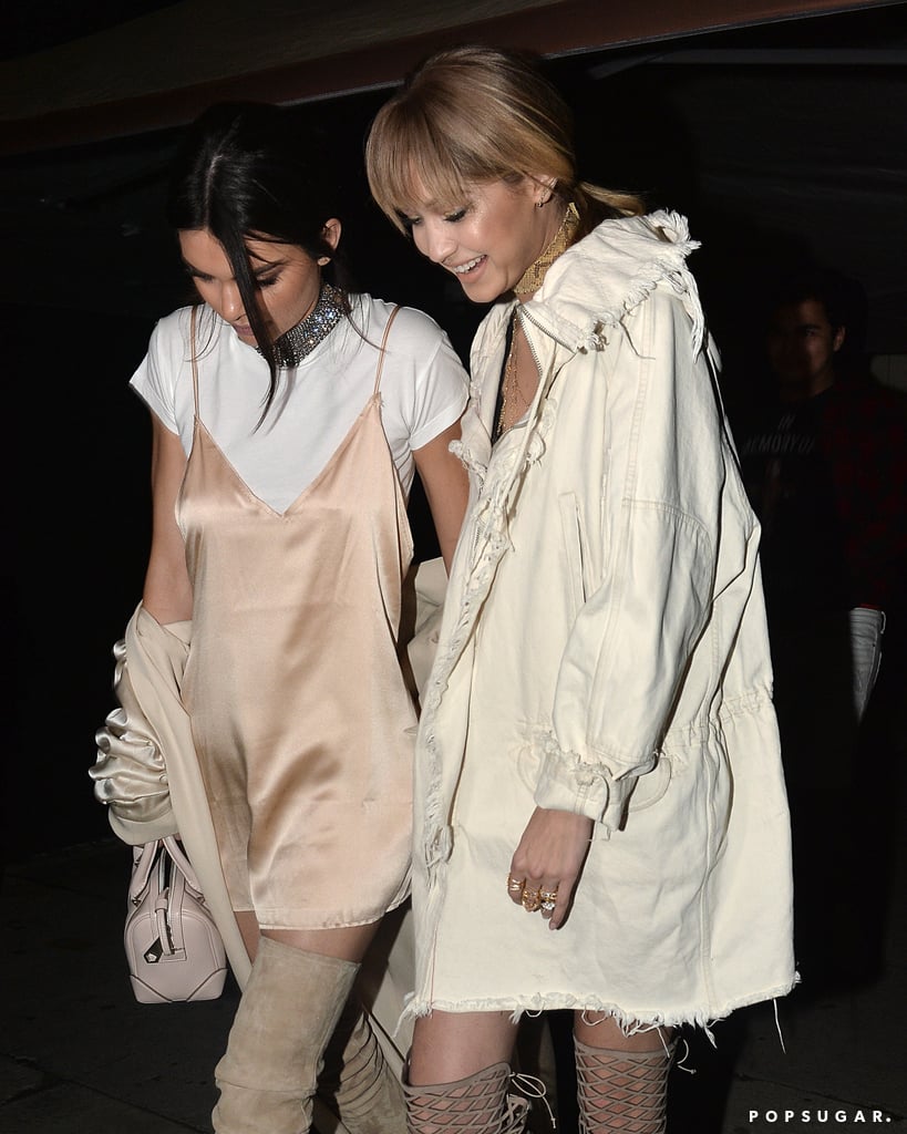 Kendall Jenner and Gigi Hadid at the MTV Movie Awards 2016 | POPSUGAR ...