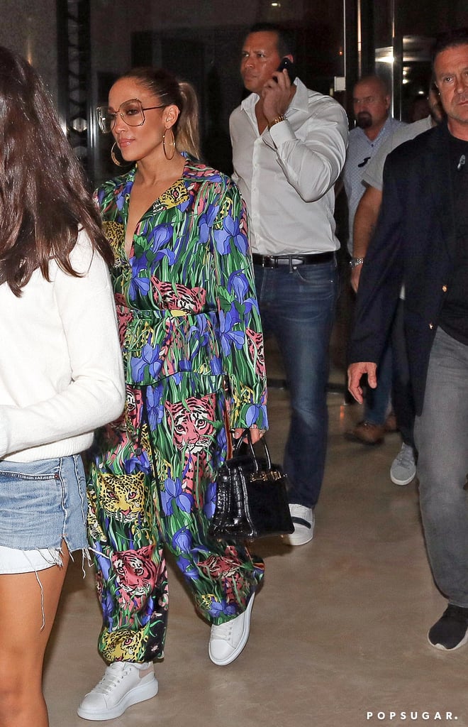 J Lo's Animal-Print Set | POPSUGAR Fashion