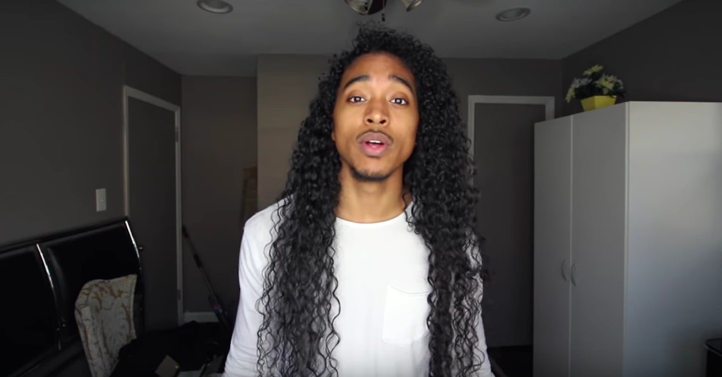 Male Hair Vlogger's Curly Hair Routine | POPSUGAR Beauty