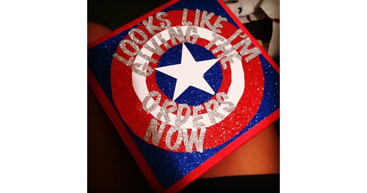 This Hamilton-inspired cap kills it. | Graduation Cap Ideas | POPSUGAR ...