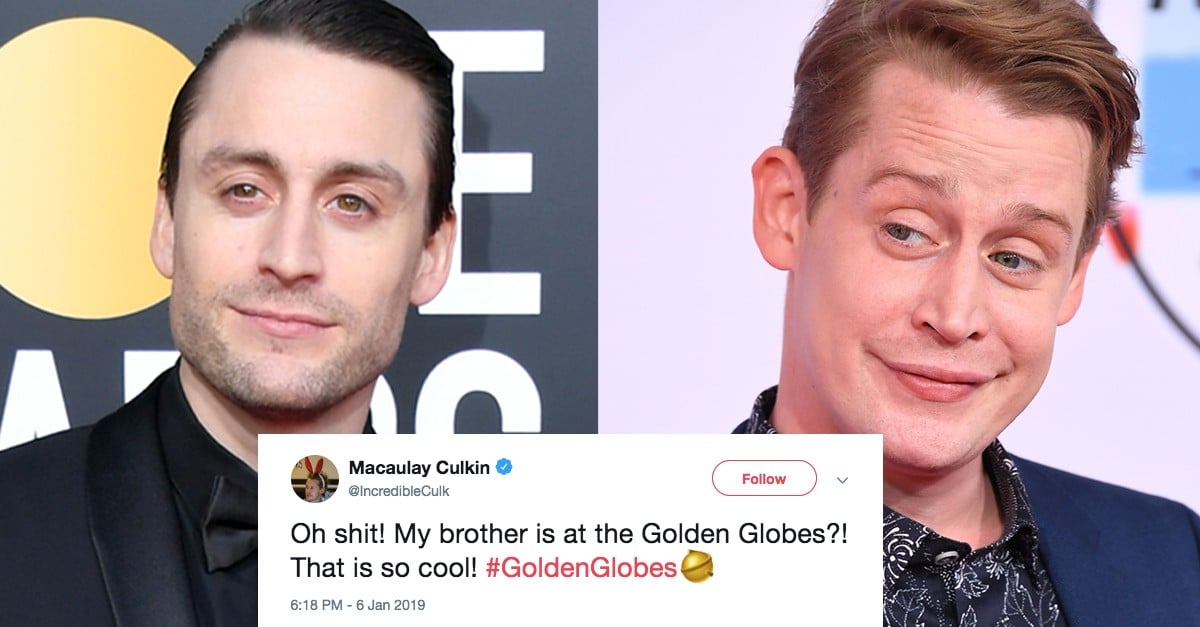 Macaulay Culkin Tweets About His Brother 2019 Golden Globes | PS Celebrity