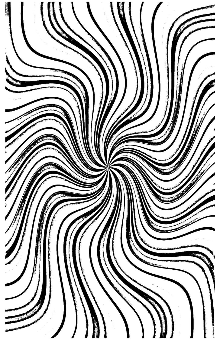 Get the colouring page: Curvy lines | Free Printable Adult Colouring ...
