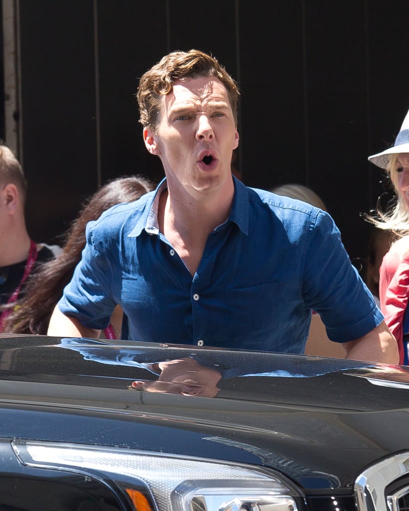 Benedict Cumberbatch at Comic-Con 2014 | Pictures | POPSUGAR Celebrity