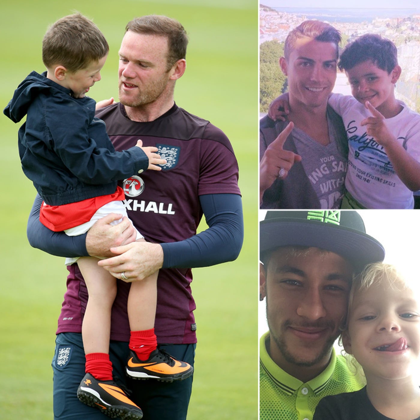 Pictures of World Cup Soccer Stars and Their Kids | PS Family