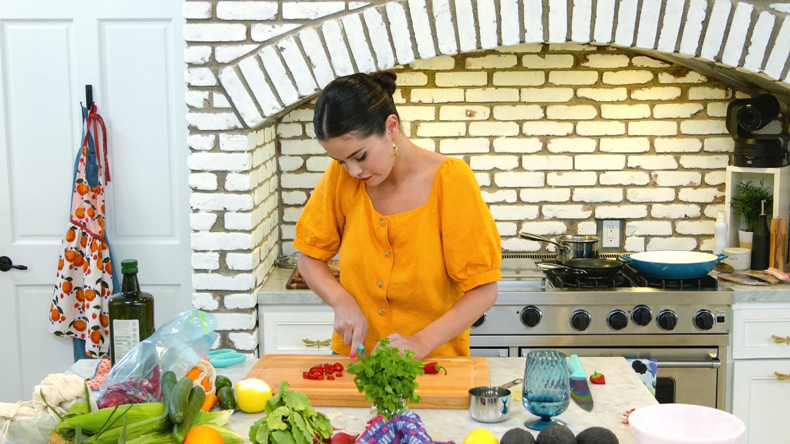 See Photos of Selena Gomez's Kitchen From Selena + Chef | PS Food
