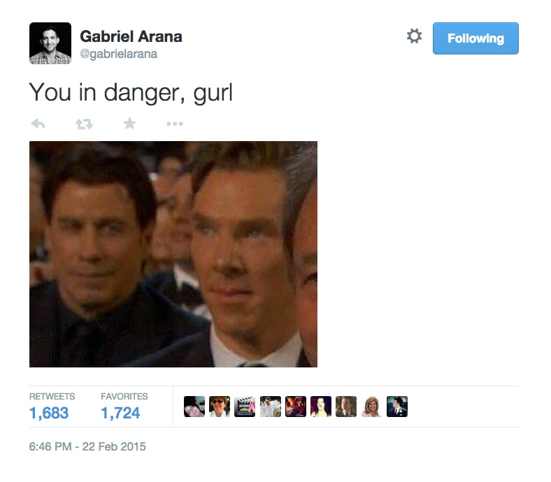 Brendadirk Cramplescrunch Meme From the Oscars 2015 | POPSUGAR Celebrity