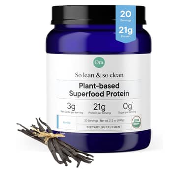 Ora Organic So Lean & So Clean Protein Powder Review | PS Nutrition