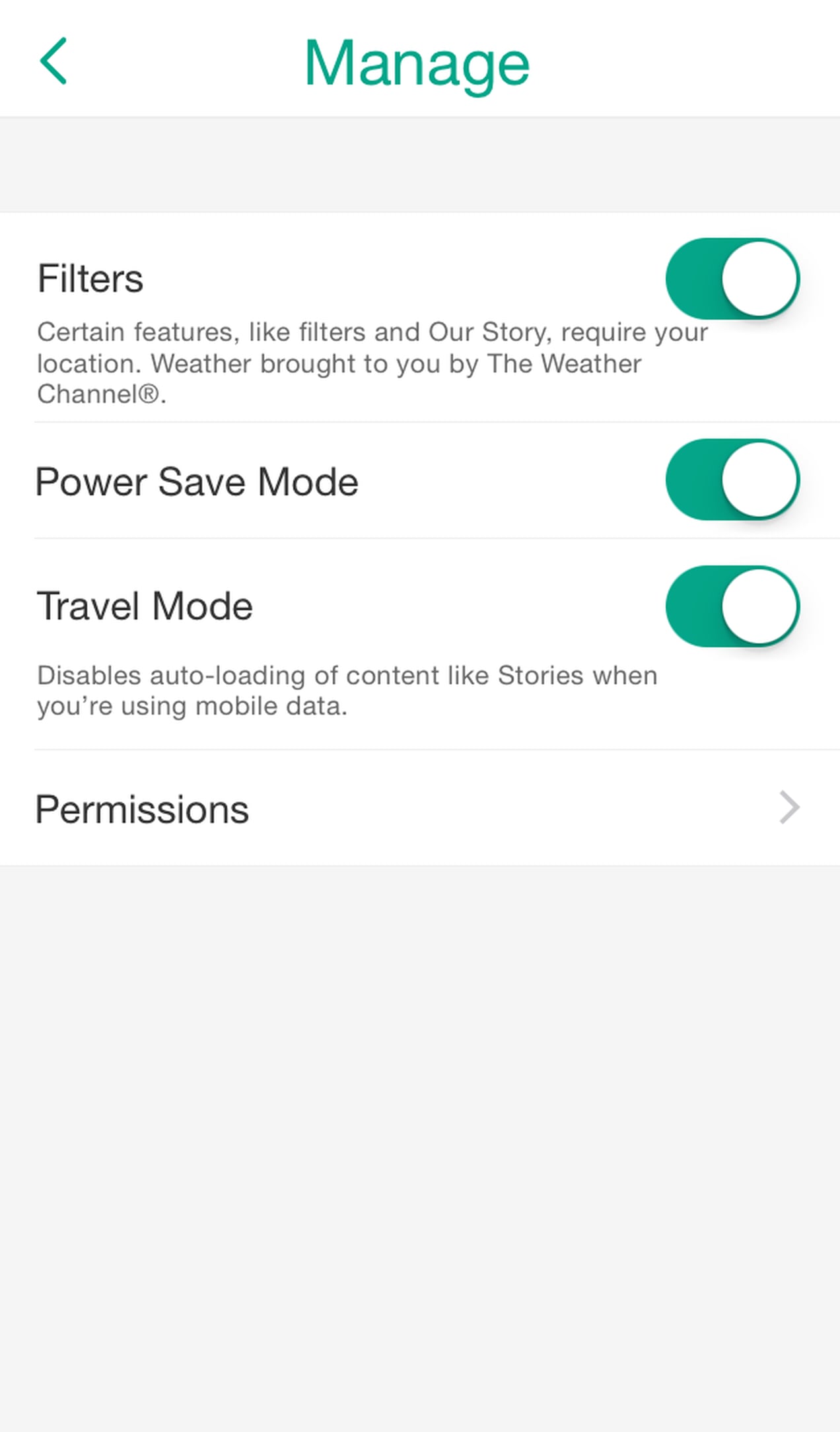 Snapchat Travel Mode | PS Tech