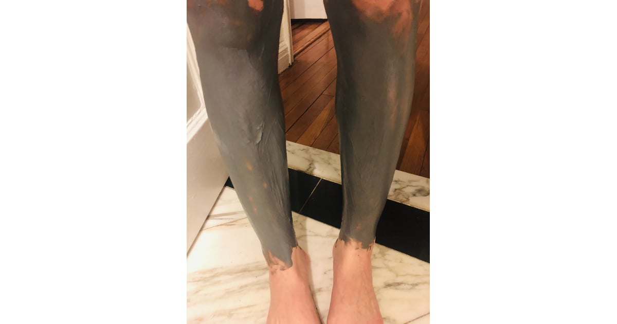 Step 1: Slather on the Leg Mask | Nair Leg Mask Review | POPSUGAR ...