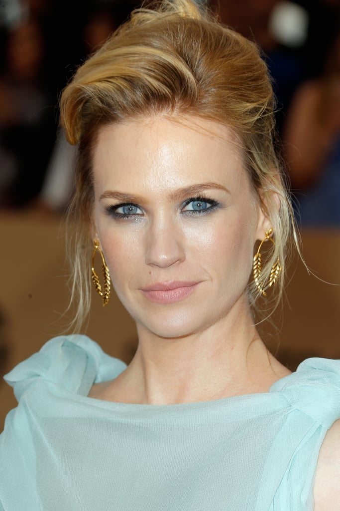 January Jones | Hair and Makeup at SAG Awards 2016 | Red Carpet ...