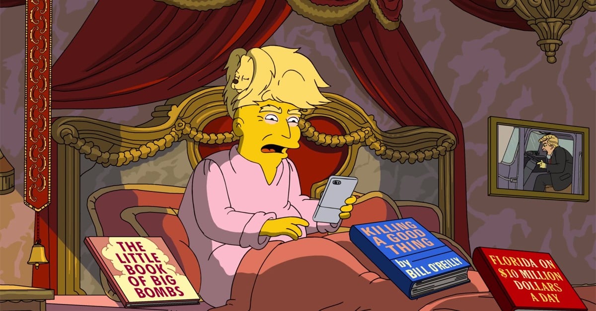 The Simpsons on Donald Trump's First 100 Days | PS News