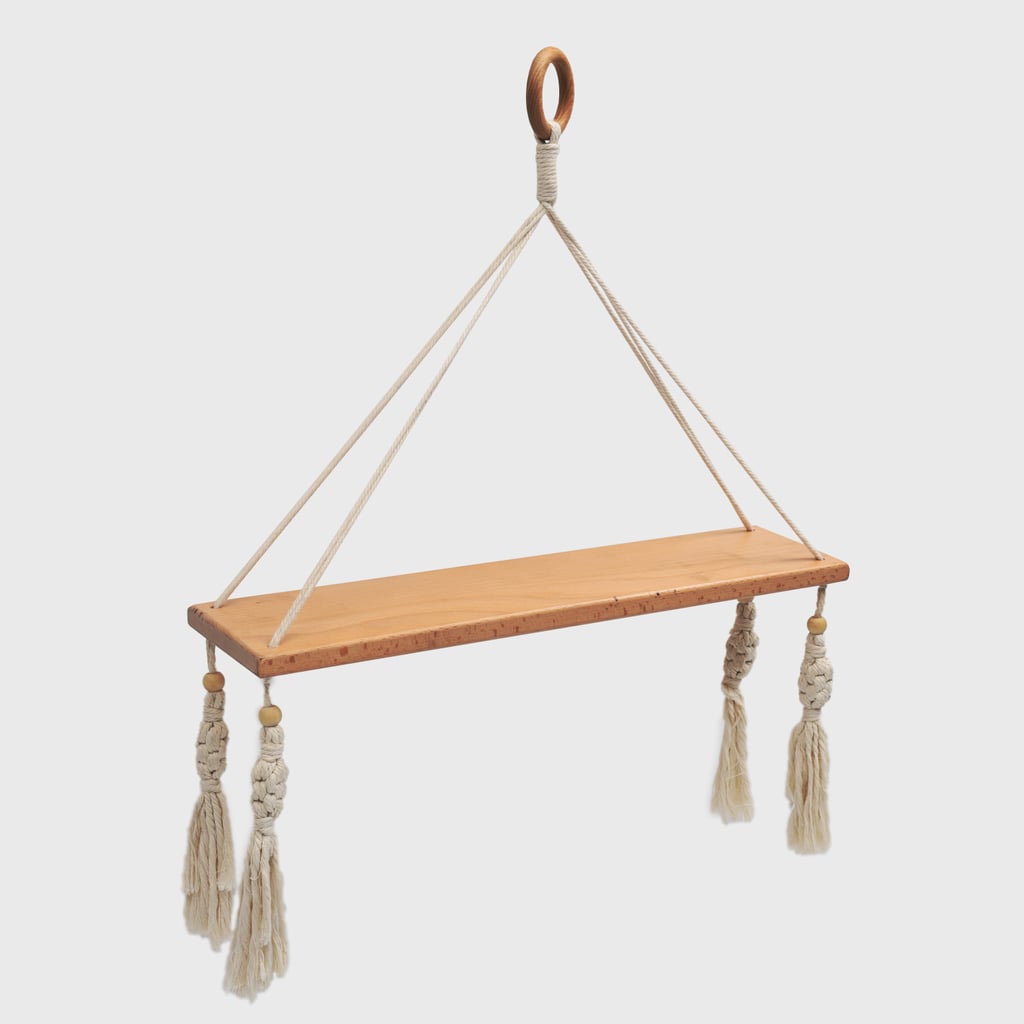 How to Style a Hanging Wall Shelf | POPSUGAR Home