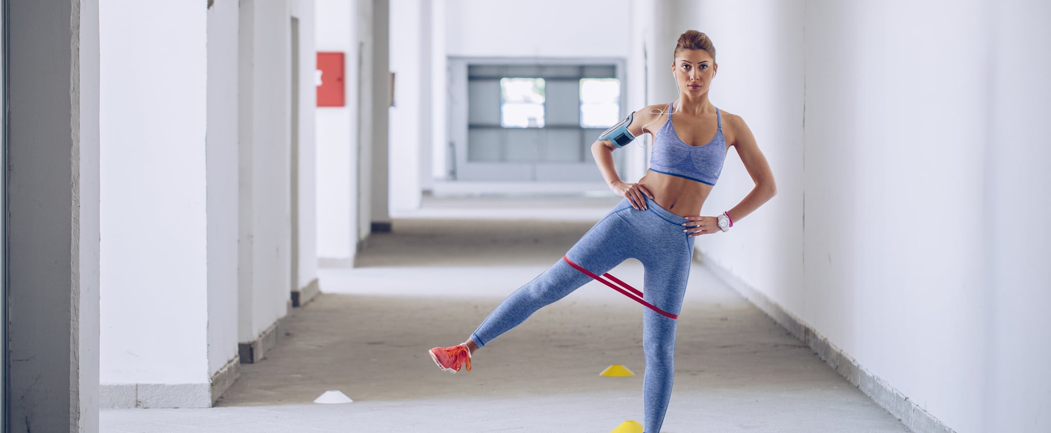 Resistance Band Workout For Biceps And Triceps Popsugar Fitness Uk