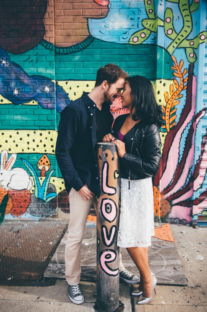 Fun Engagement Shoot in Queens | POPSUGAR Love & Sex