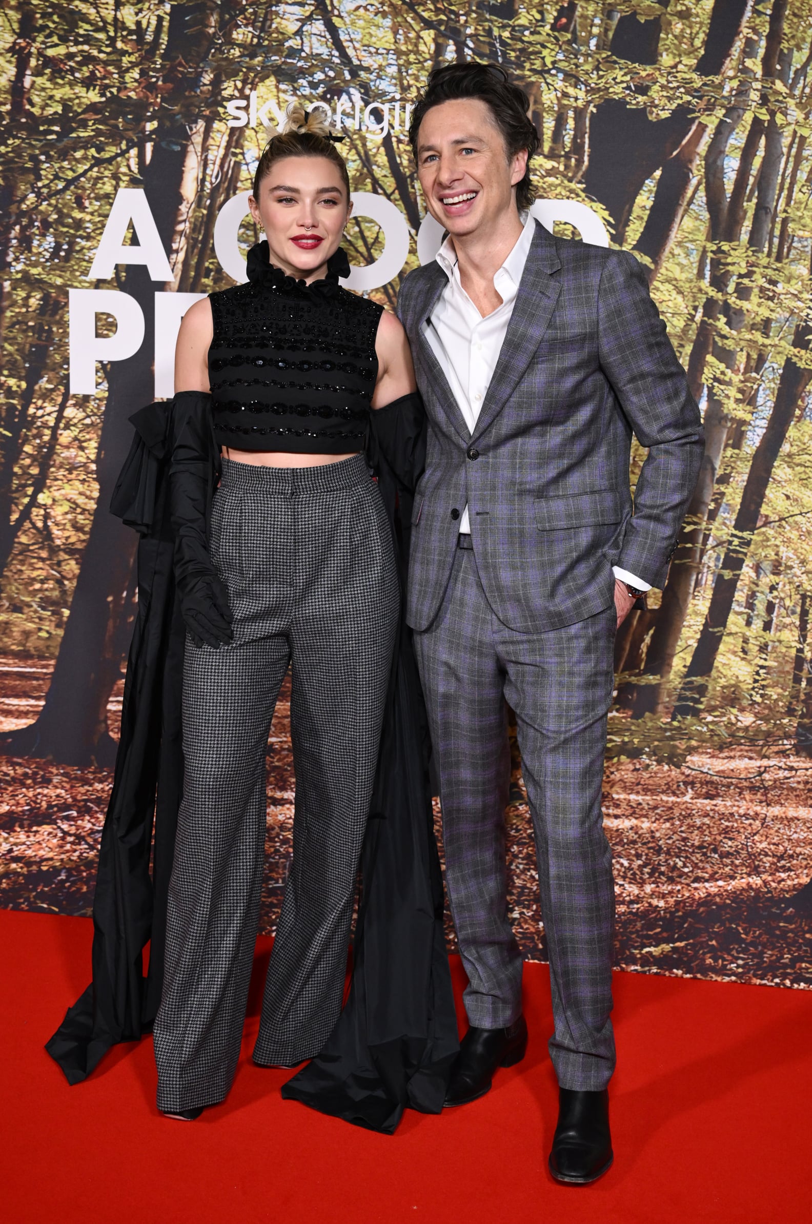 Florence Pugh, Zach Braff Reunite at A Good Person Premiere | PS Celebrity
