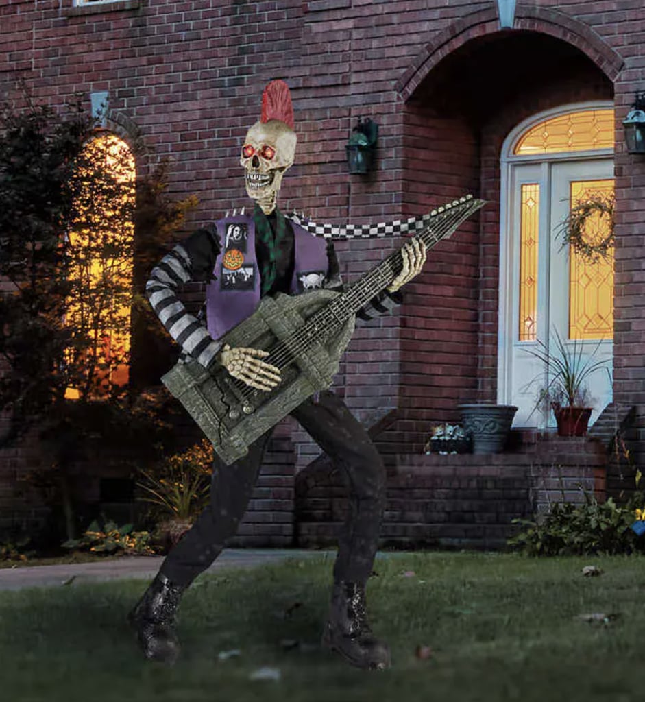 Shop Costco's 6 Foot Animated Punk Rocker Skeleton | POPSUGAR Home UK