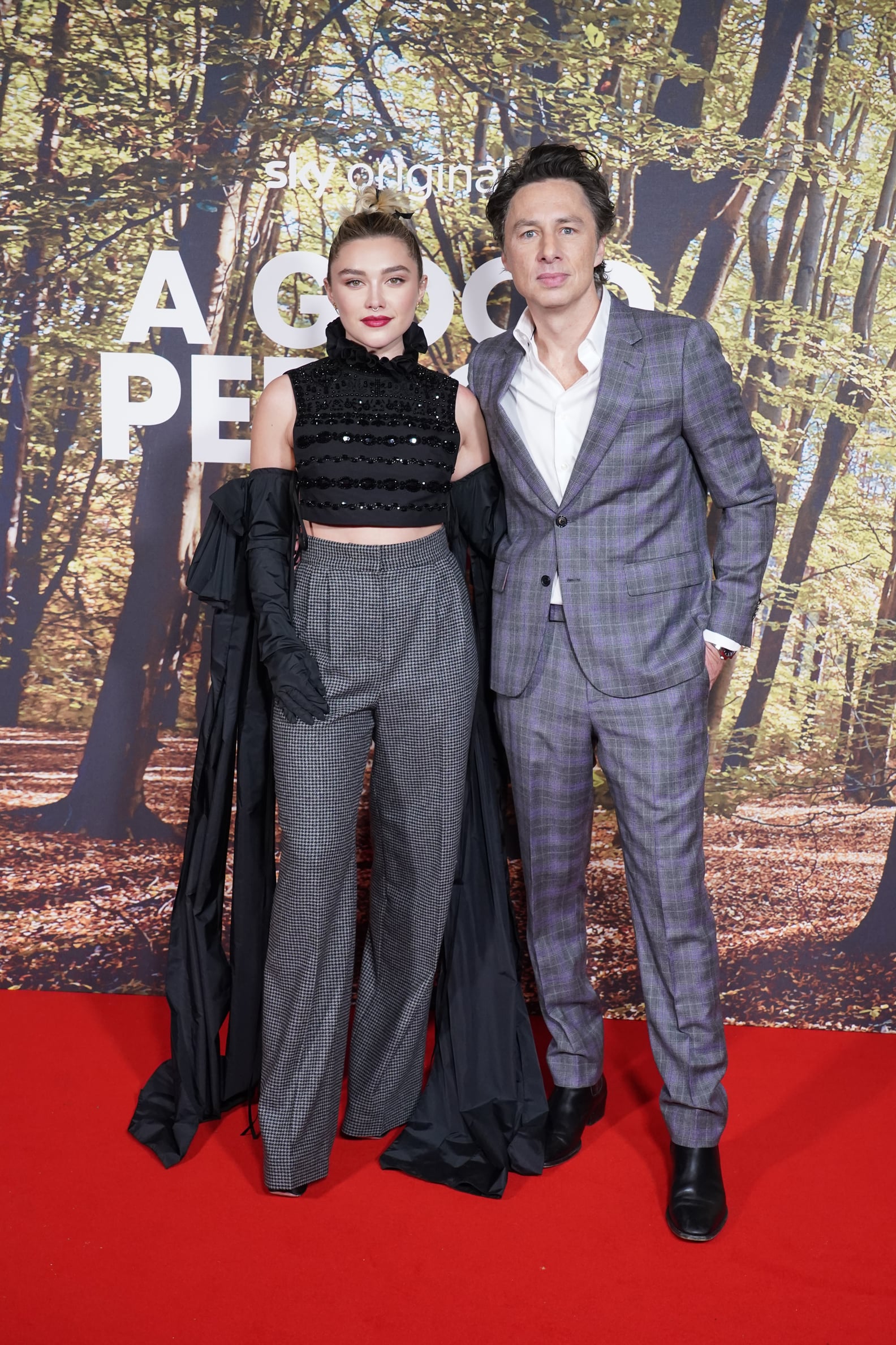Florence Pugh, Zach Braff Reunite at A Good Person Premiere | PS Celebrity
