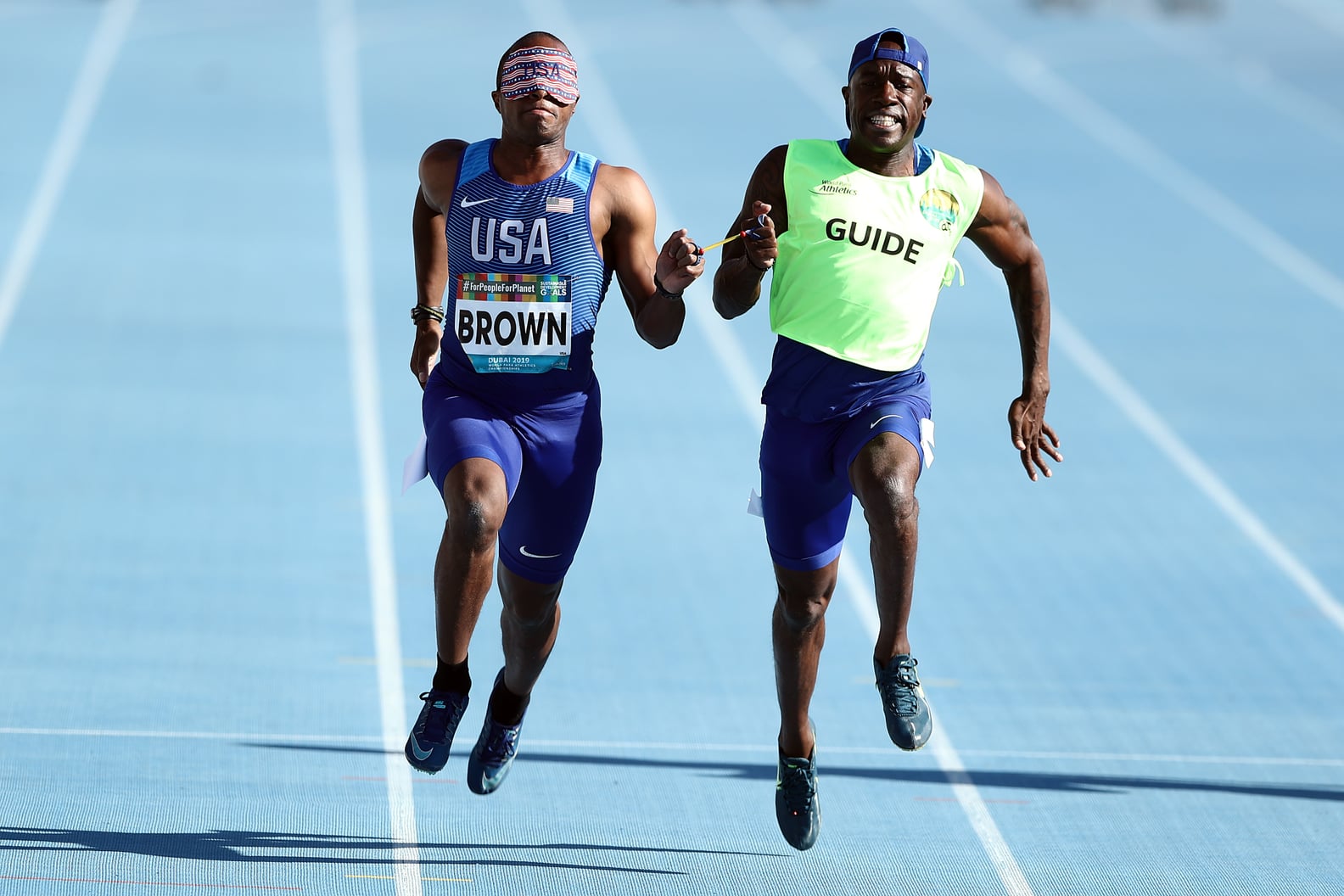 Who Runs With Blind Sprinters at the Paralympics? | POPSUGAR Fitness