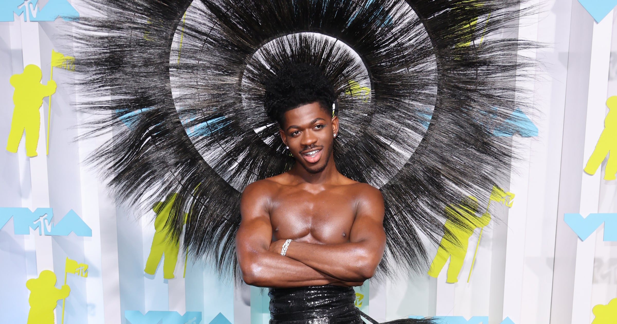 Lil Nas X Says His VMAs Outfit Is Actually Pretty Heavy | PS Fashion