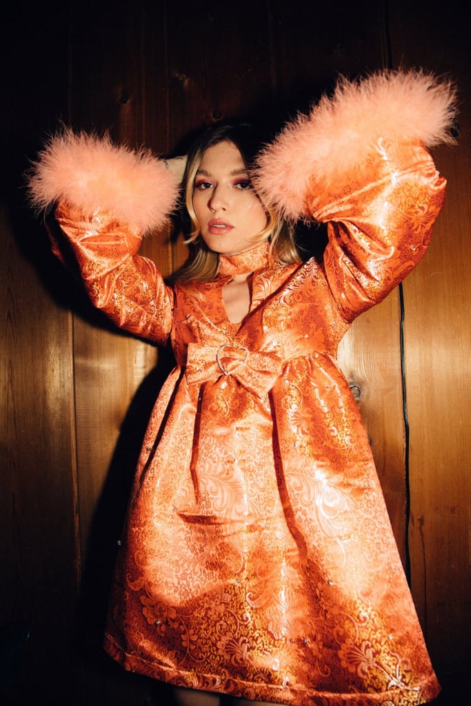 How to Style Feather Dresses For the Holidays | POPSUGAR Fashion