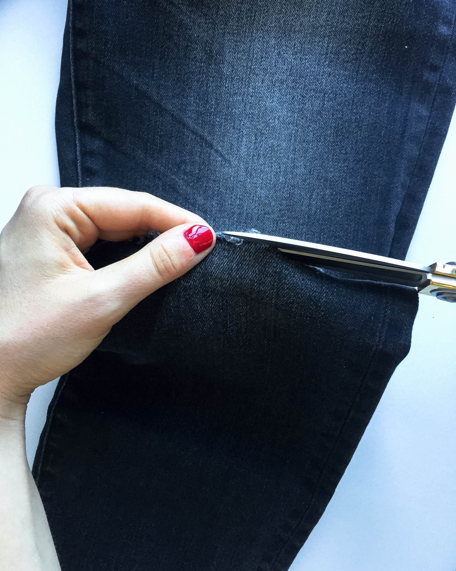 How to Distress Jeans | PS Fashion