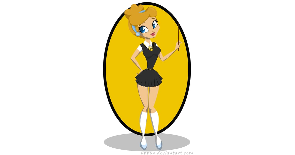 Cinderella As Hufflepuff Disney Harry Potter Fan Art Popsugar Love And Sex Photo 40