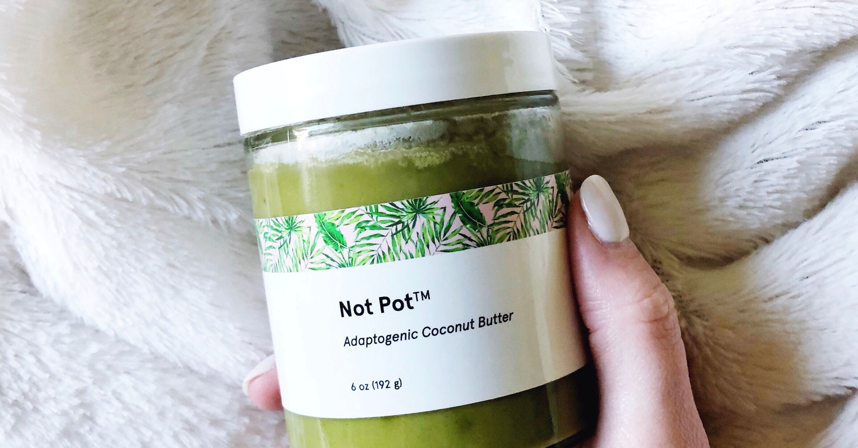 Not Pot x Pearl Butter CBD Matcha Coconut Butter | PS Fitness