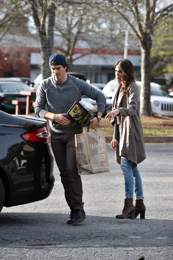 Nikki Reed Engagement Ring Pictures With Ian Somerhalder | POPSUGAR ...
