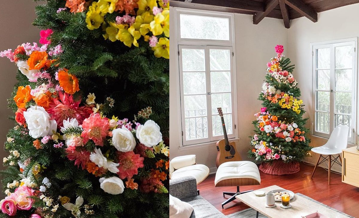Floral Christmas Trees | POPSUGAR Home