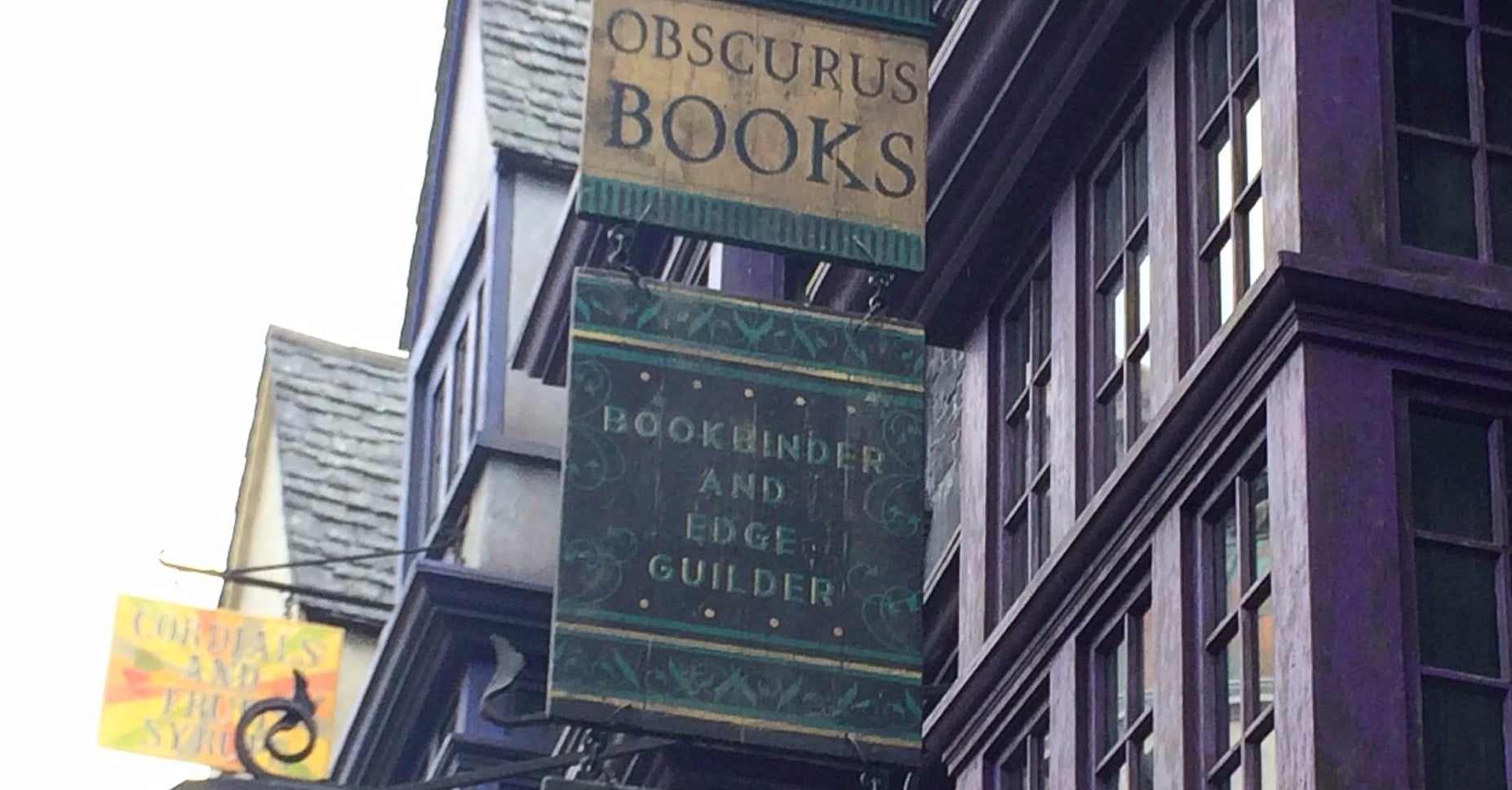 Obscurus Sign at Harry Potter World | PS Smart Living