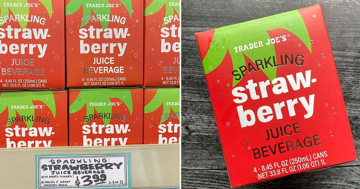 Trader Joe's Is Selling Sparkling Strawberry Juice For $4 | PS Food