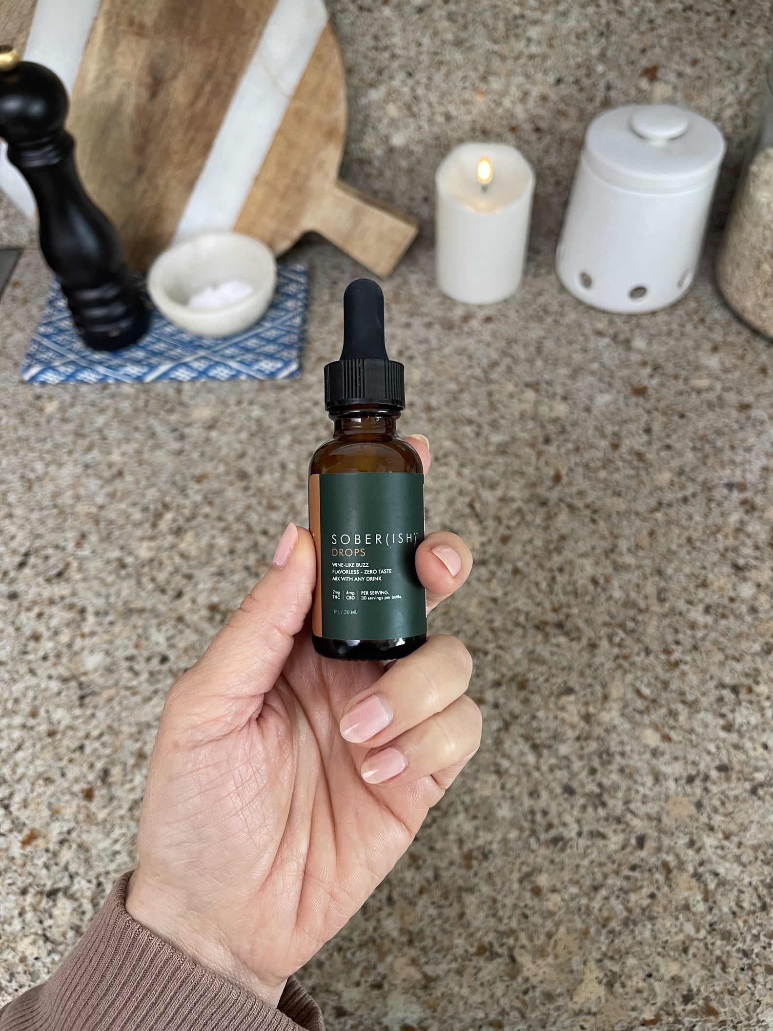 Sober(ish) Hemp Drops With THC and CBD Review | PS Health