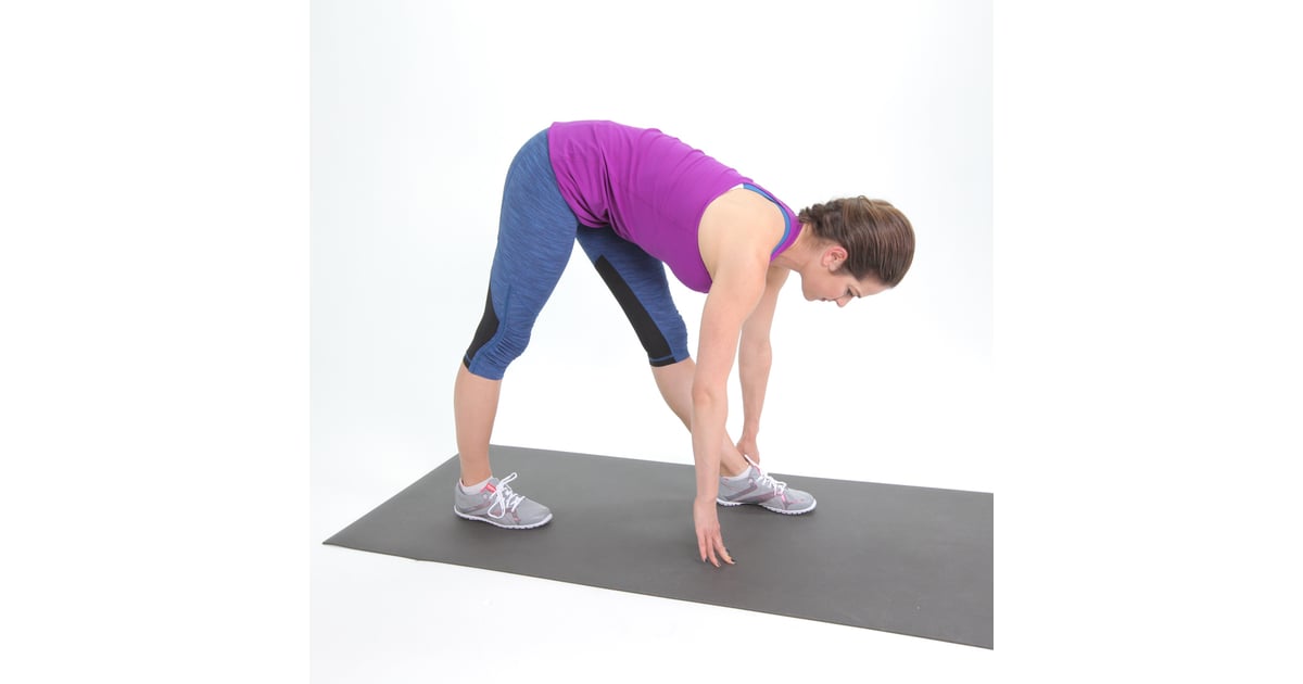 Scissor Hamstring Stretch Easy Hamstring Stretches Popsugar Fitness