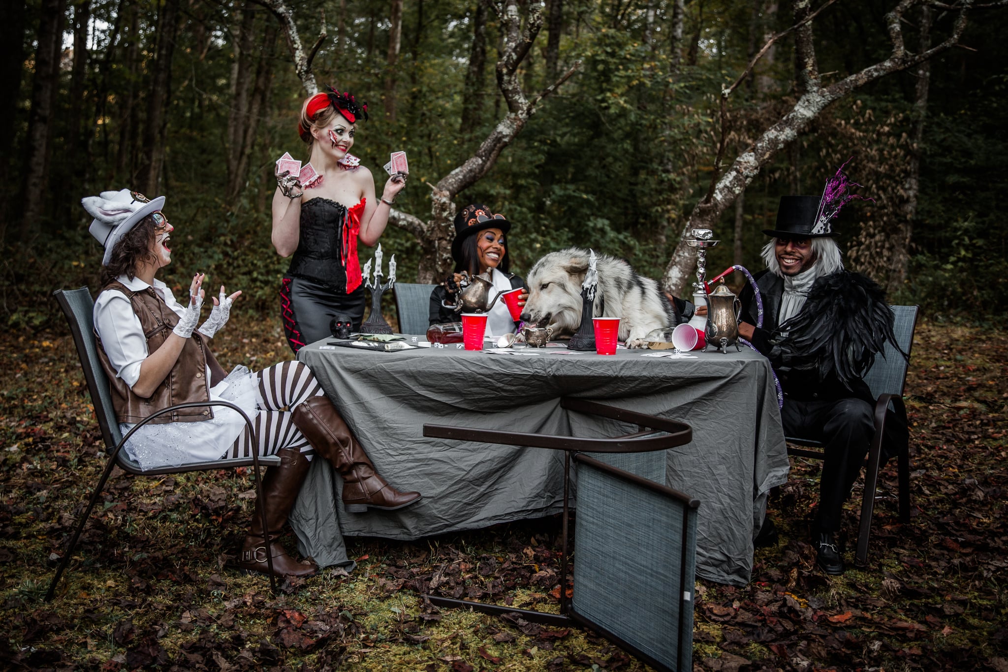 Dark Alice In Wonderland Photography