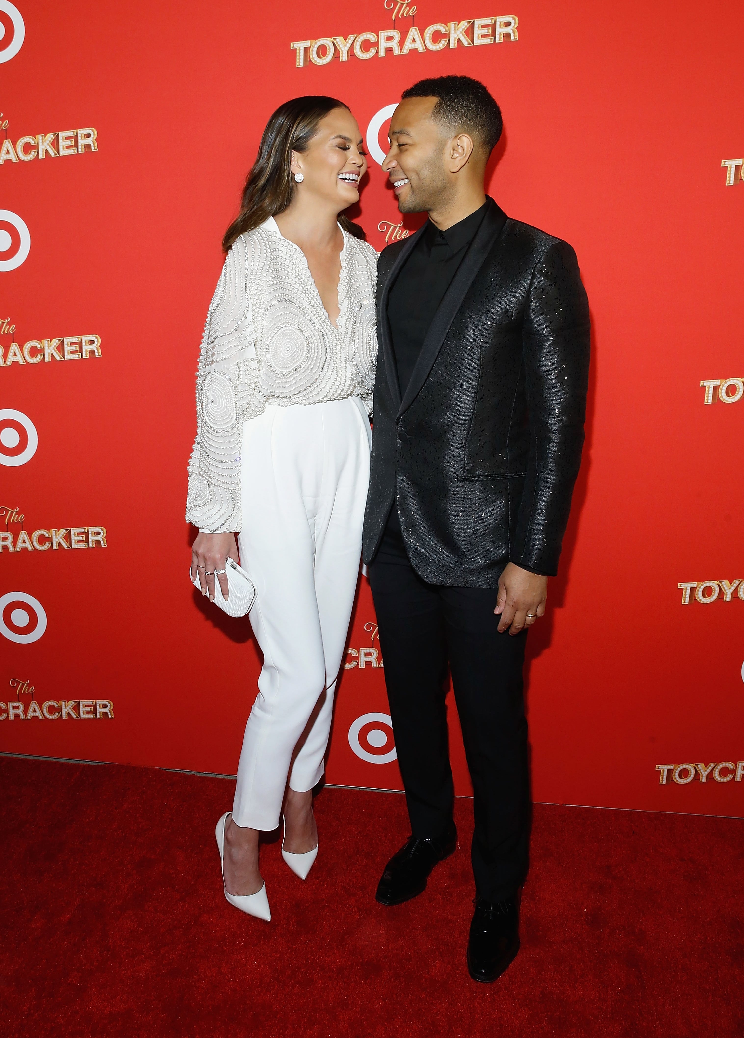 Chrissy Teigen and John Legend at Target's Toycracker Event | PS Celebrity
