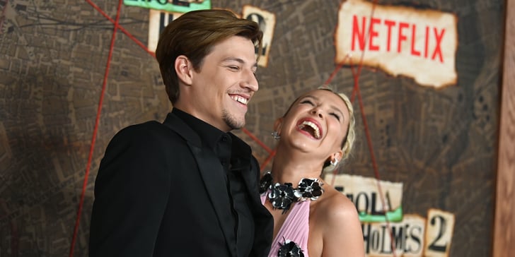 Millie Bobby Brown, Jake Bongiovi at Enola Holmes 2 Premiere | POPSUGAR ...