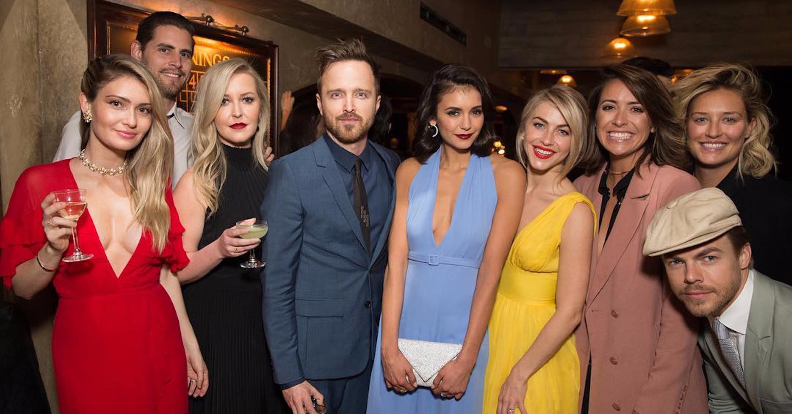 Arielle Vandenberg And Aaron Paul